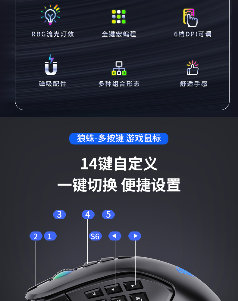 狼蛛H510鼠标 – 狼蛛官网