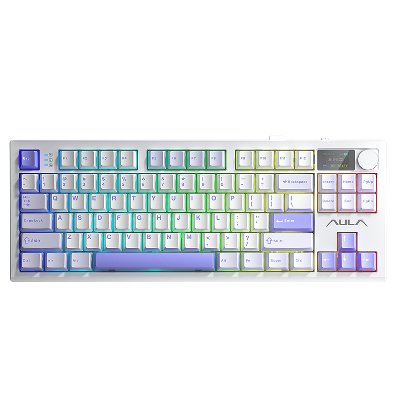 狼蛛S87 S87PRO 三模智能屏机械键盘 – 狼蛛官网