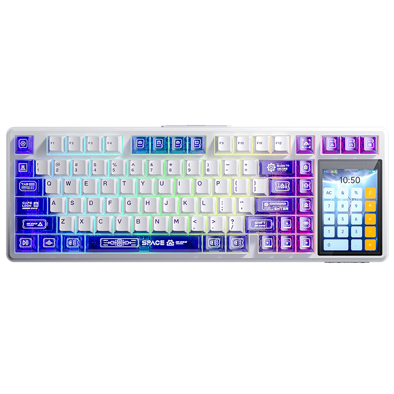 狼蛛L99 三模智能屏机械键盘 – 狼蛛官网