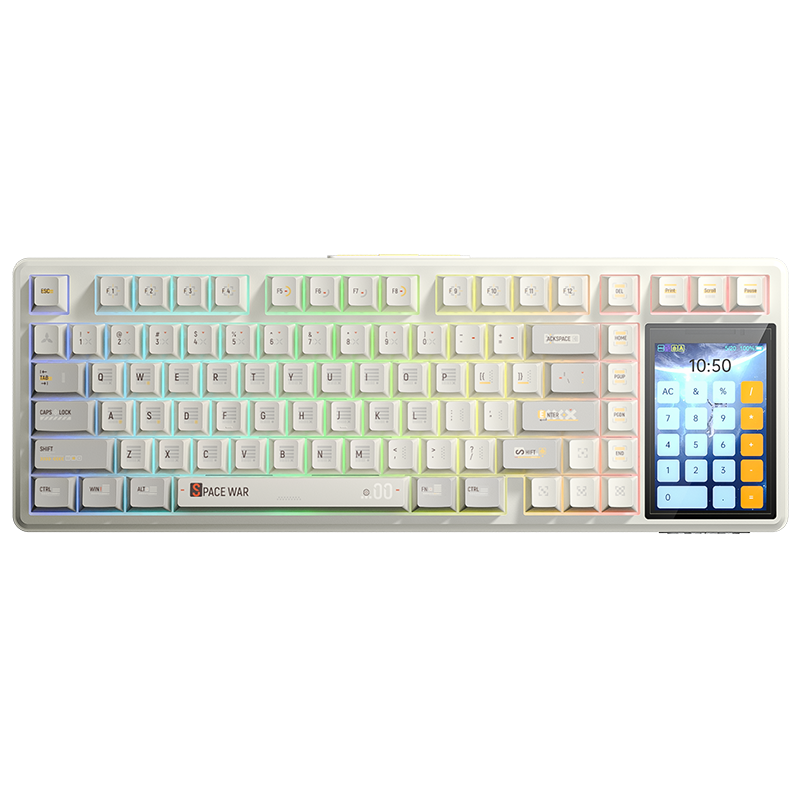 狼蛛L99 三模智能屏机械键盘 – 狼蛛官网